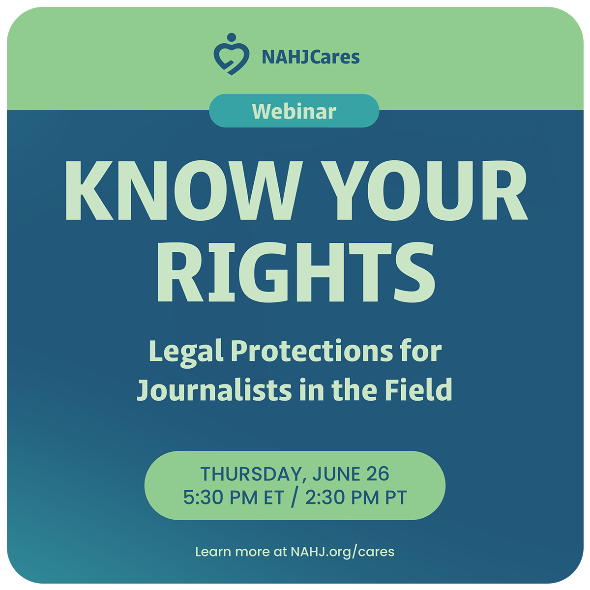 Know Your Rights: Legal Protections for Journalists in the Field ...
